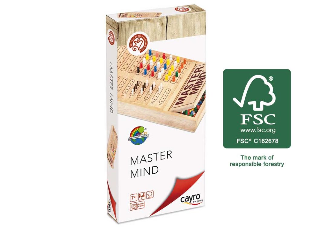 MASTER MIND COLORES MADERA - Cayro